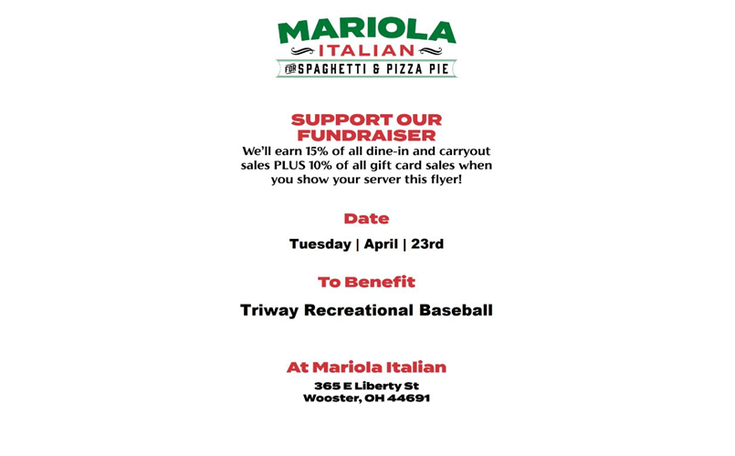 Triway Youth Baseball > Home