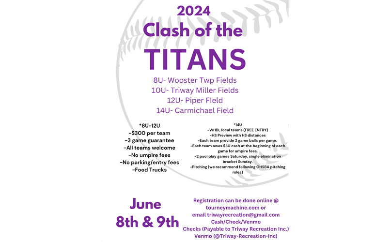 Triway Youth Baseball > Home